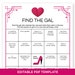 Galentine's Trivia Game, Printable Quiz for a Galentine's Day Party ...