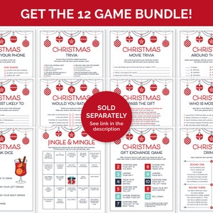 Christmas Most Likely to Game for Adults, Printable Holiday Office ...