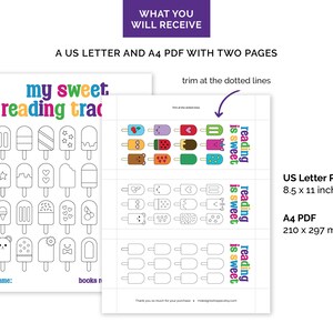 Summer Reading Tracker for Kids, Printable Book Tracker and Colouring ...