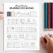 Book Tracker Printable, Reading Tracker, 100 Books Challenge, Printable ...