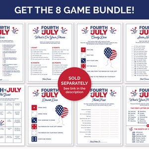 Fourth of July What's on Your Phone Game, Printable Phone Scavenger ...