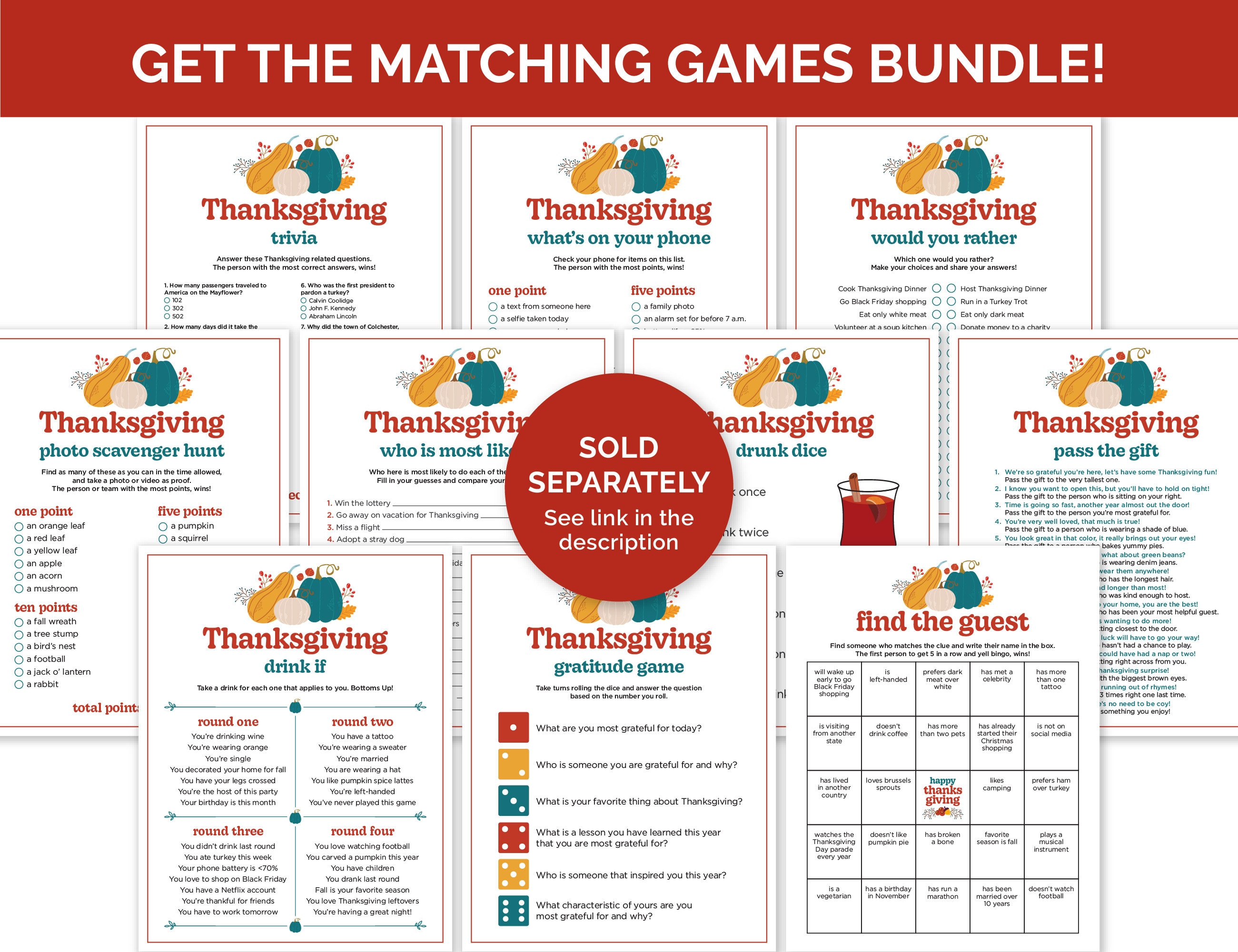 Thanksgiving Potluck Sign-up Sheet, Food Signup Fillable PDF for a ...