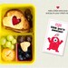 Monster Valentines for Kids, Printable Daycare & Preschool Valentine's ...