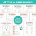 Spring Think Fast Game, Printable Quick Think Spring Party Game for ...