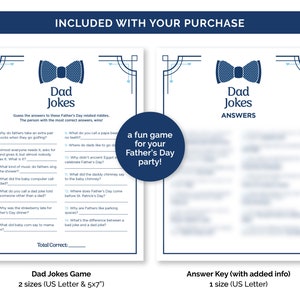 Father's Day Riddles, Printable Dad Jokes for a Father's Day Party, Fun ...