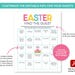 Editable Easter Find the Guest Bingo, Icebreaker Game for an Easter ...