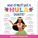 Who is Most Like a Hula Dancer Game, Luau Party Game, Hawaiian Theme ...