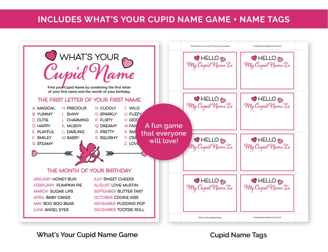 Galentine's Games for Teens, Printable Valentine's Day Games Bundle for ...