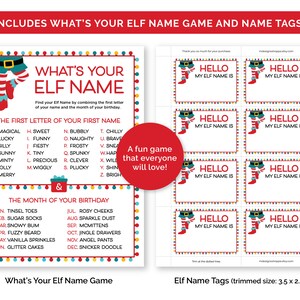 Christmas Games Bundle, Printable Christmas Games for Families, Holiday ...