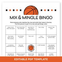 What's Your Basketball Name Game Printable Basketball Party Game ...