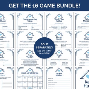 Housewarming Trivia Game, Printable Housewarming Quiz, Housewarming ...