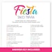 Fiesta Taco Trivia Game, Printable Trivia Game for a Taco Party, Final ...