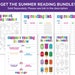 Summer Reading Tracker for Kids, Printable Book Tracker and Colouring ...