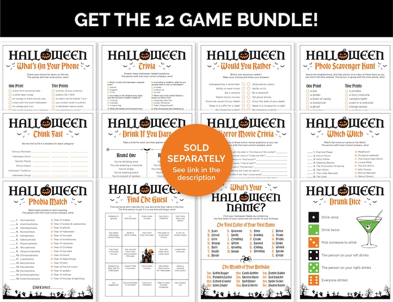 Editable Halloween Find the Guest Bingo Game, Icebreaker Game for a ...