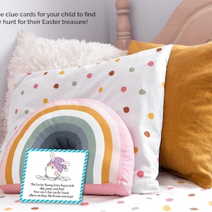 Easter Scavenger Hunt for Kids, Printable Indoor Easter Treasure Hunt ...