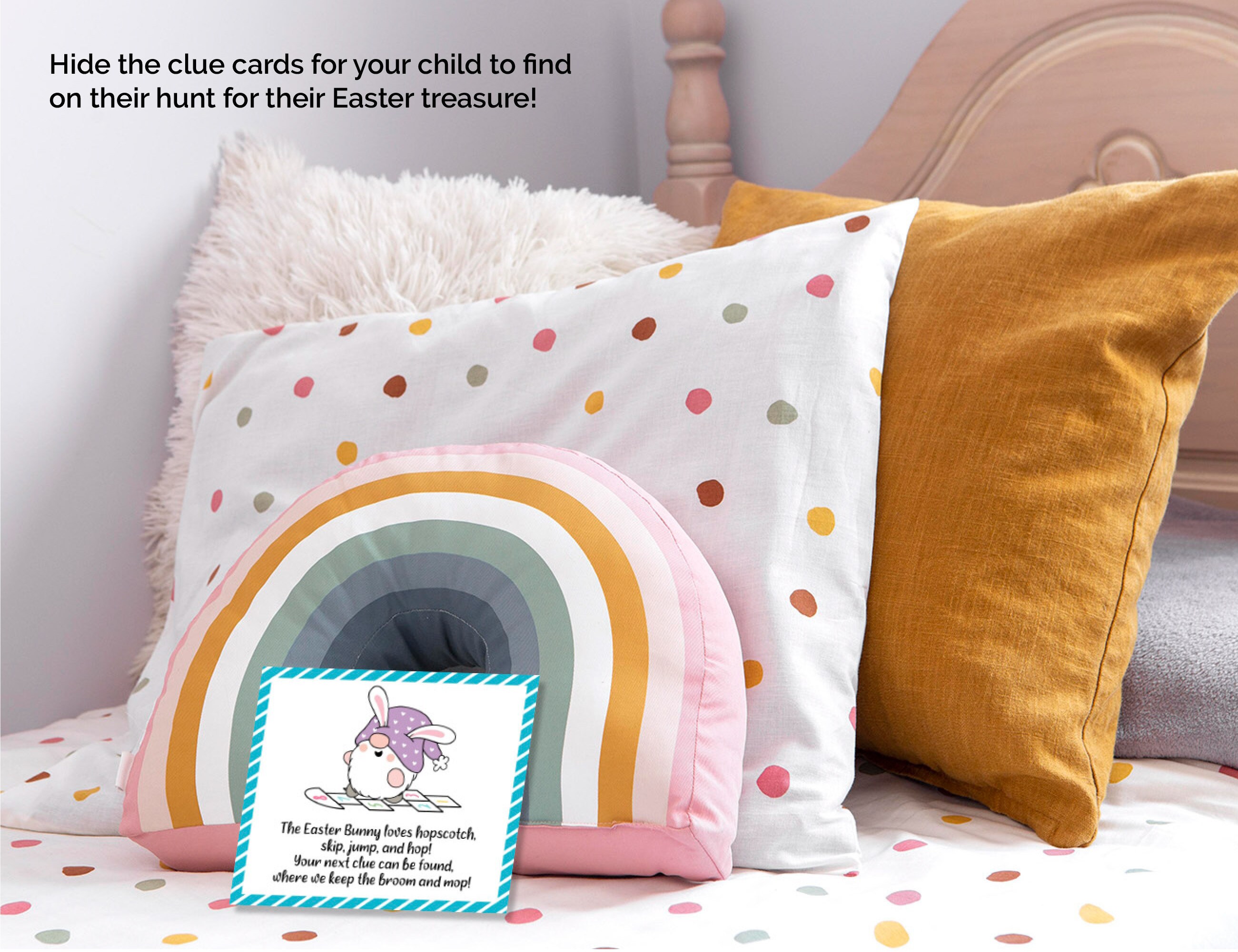 Easter Scavenger Hunt for Kids, Printable Indoor Easter Treasure Hunt ...