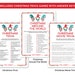Christmas Games Bundle, Printable Christmas Games for Families, Holiday ...