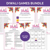 Diwali Trivia Bingo - Test Your Festival of Lights Knowledge With This ...