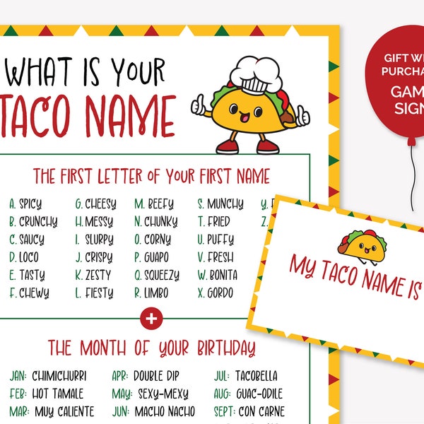 Cinco De Mayo Printable Game - Etsy