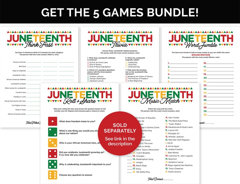 Juneteenth Kids Coloring and Activities Page, Printable Kids Activity ...