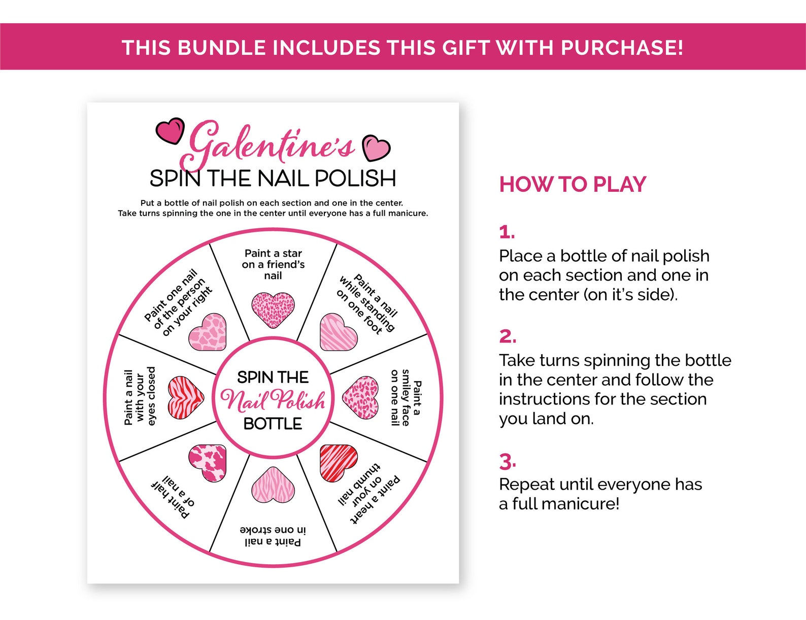 Galentine's Games for Teens, Printable Valentine's Day Games Bundle for ...
