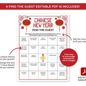Chinese New Year Games, Printable Lunar New Year Games Bundle for ...
