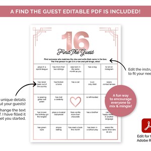 Sweet 16 Party Games, Printable Sweet Sixteen Games Bundle, 16th ...