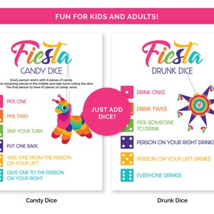 Fiesta Games Bundle, Printable Mexican Party Games for a Fiesta ...