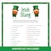 St. Patrick's Day Irish Slang Game, St. Paddy's Day Matching Game for ...