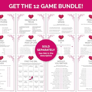 Galentine's Trivia Game, Printable Quiz for a Galentine's Day Party ...