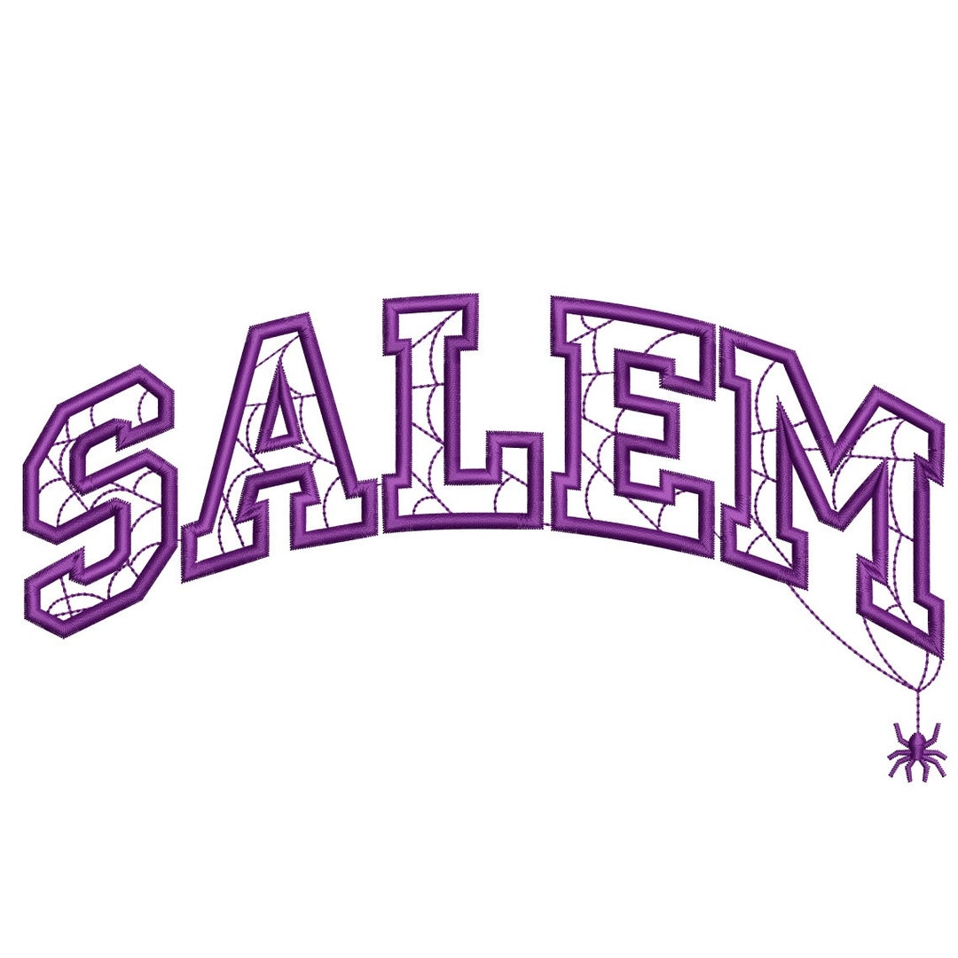 Salem Embroidery Designs, Halloween Embroidery Design, Instant Download ...