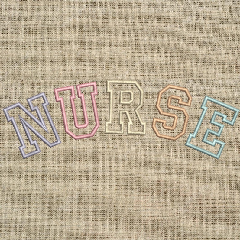 Retro Nurse Embroidery Designs RN LPN Registered Nurse - Etsy