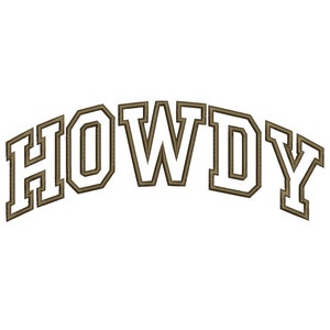 Howdy Embroidery Designs, Cowgirl Embroidery Design, Western Machine ...