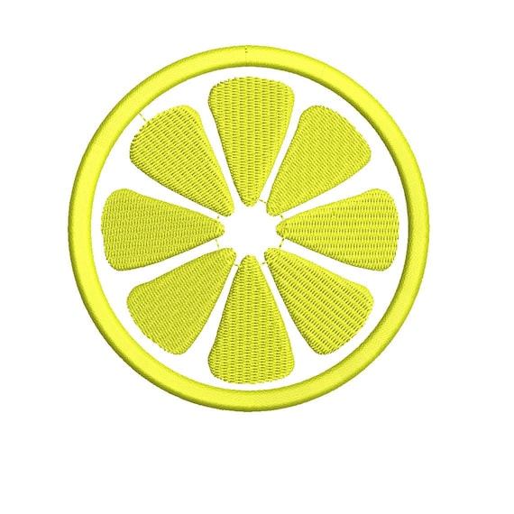 Lemon Embroidery Design. Lemon Mini Embroidery. Fruit - Etsy