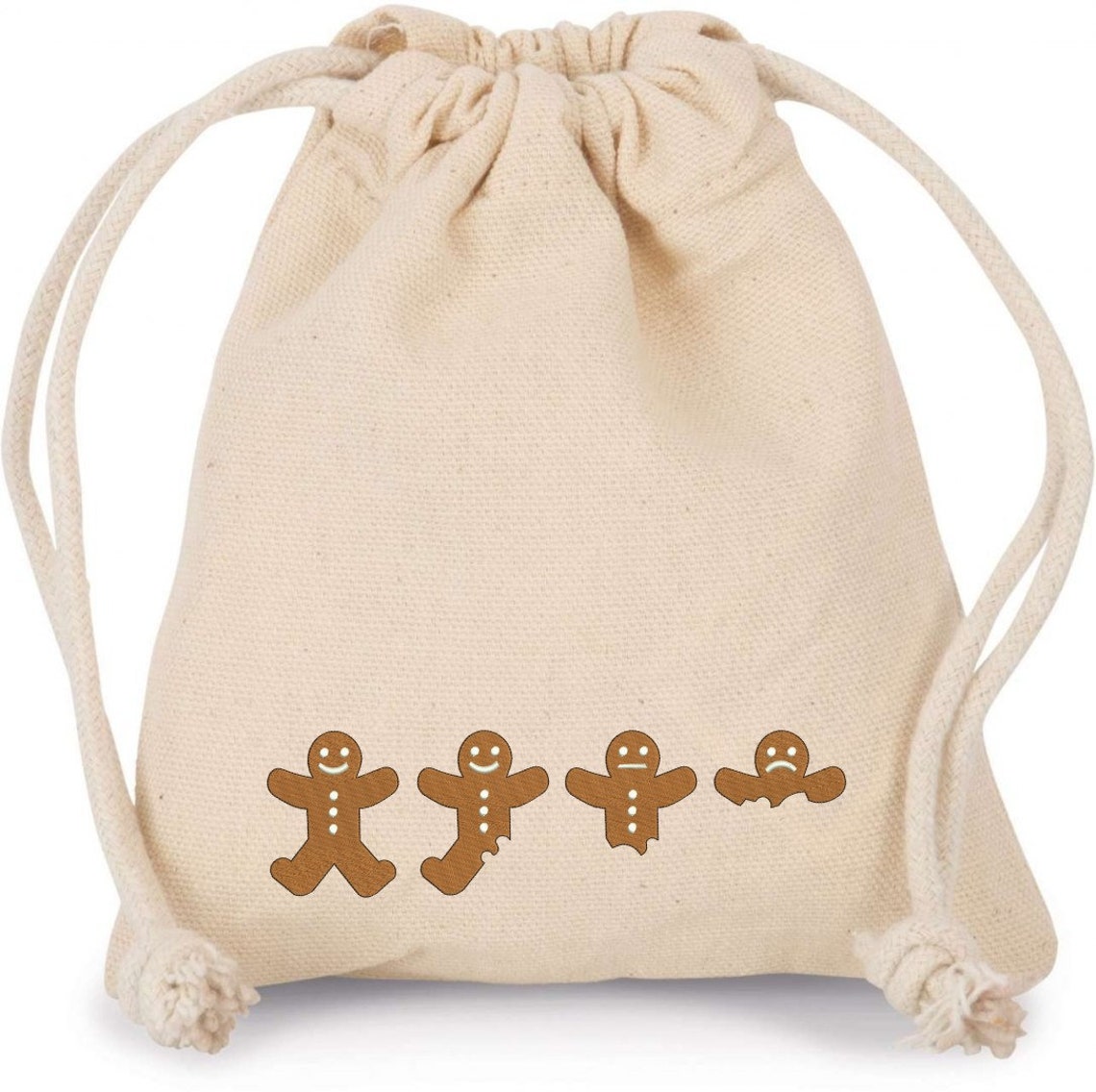 Mini Gingerbread Embroidery Designs, Four Gingerbread Man, Christmas ...