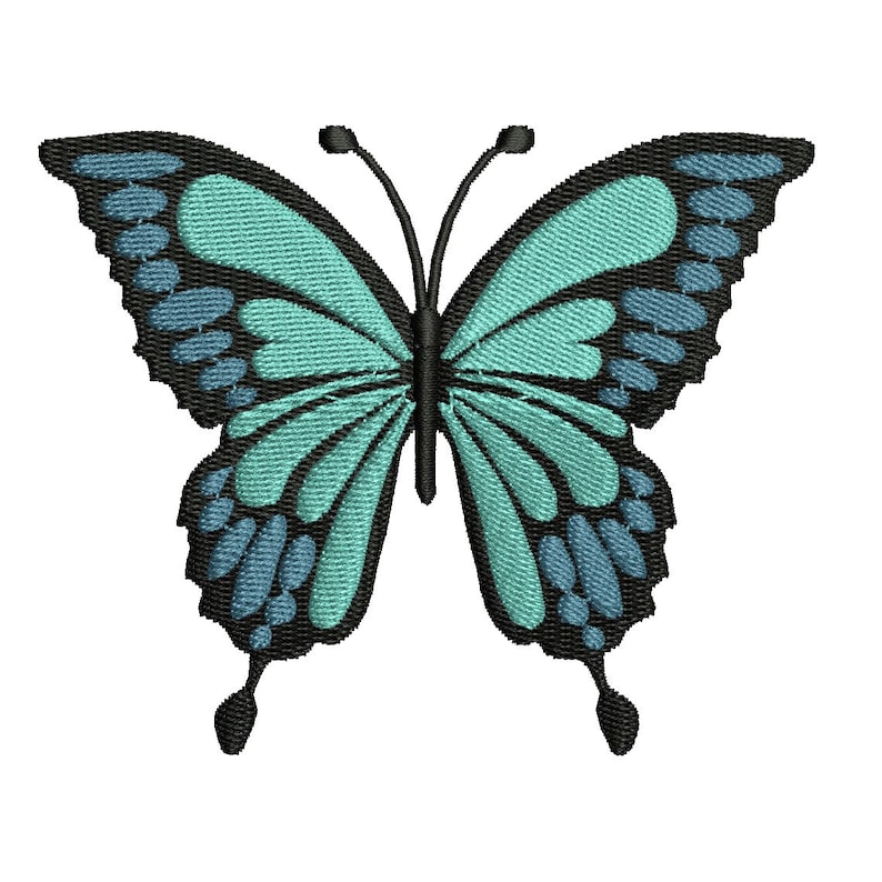 Butterfly Embroidery Design. Mini Butterfly Design. Butterfly ...