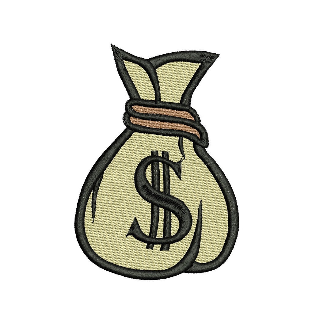 Cash Bag Embroidery Design. Cash Bag Mini. Machine Embroidery Design ...