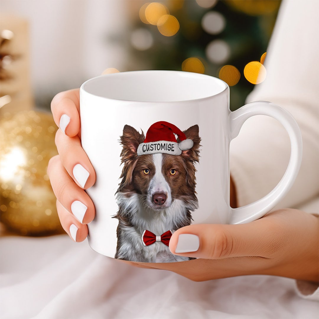 Personalised Border Collie Mug Border Collie Lover Mug for Border ...