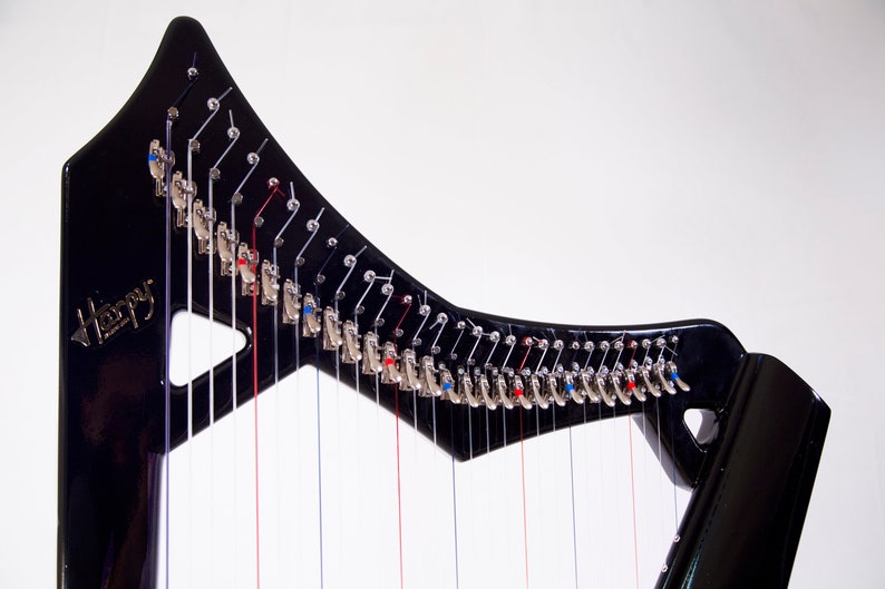 29 String Artemis Harpy With Levers - Electric-acoustic Harp - Shiny ...