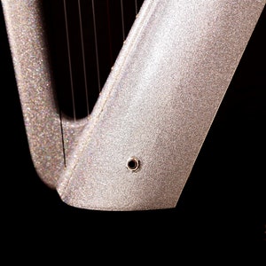 22 String Iris Harpy - Electric-acoustic Harp - Silver - Etsy