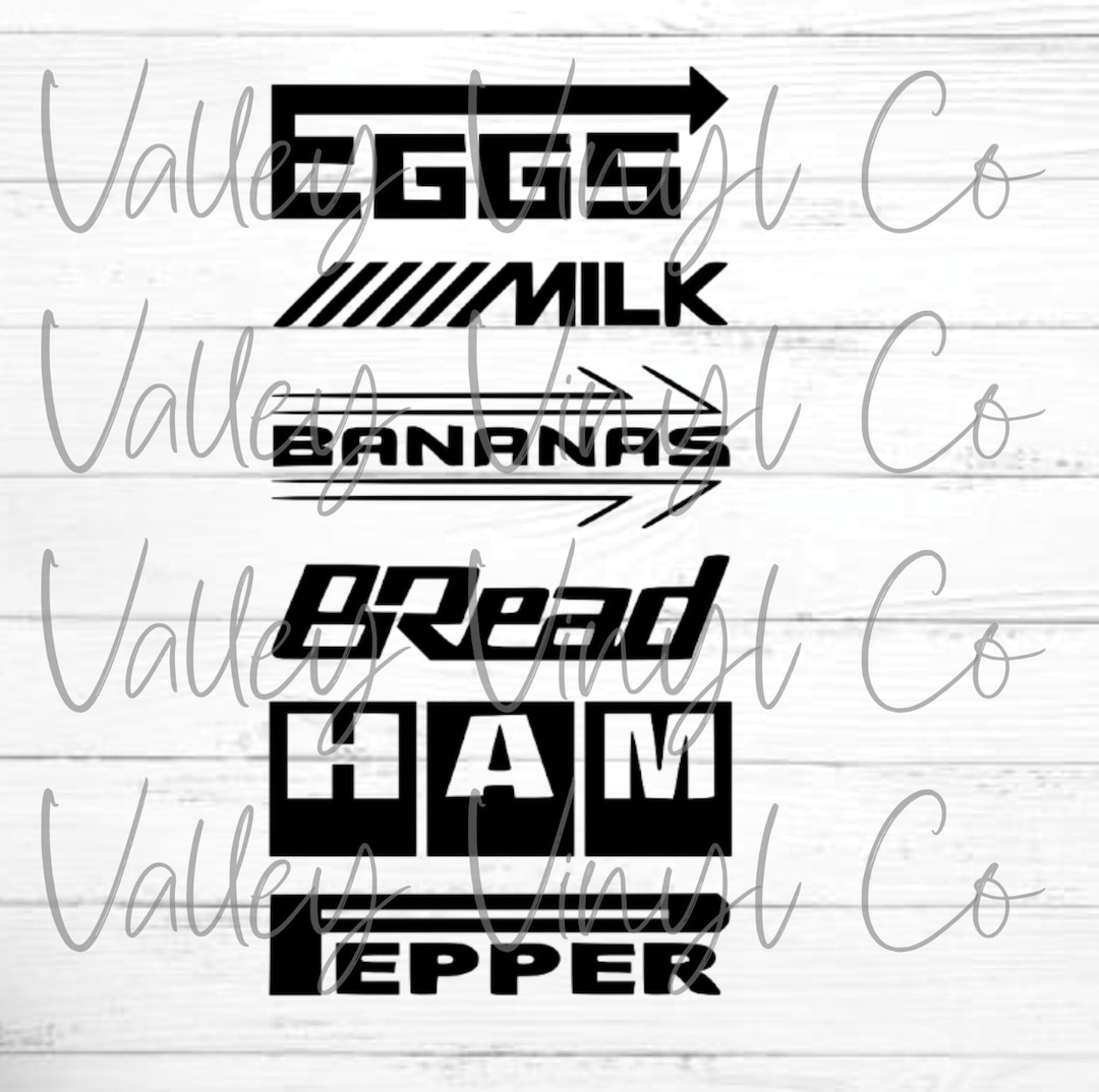 Grocery Getter Minivan Racing Decals | Decal Car Truck Laptop Tumbler ...