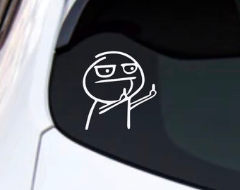 Middle Finger Stick Figure - Etsy