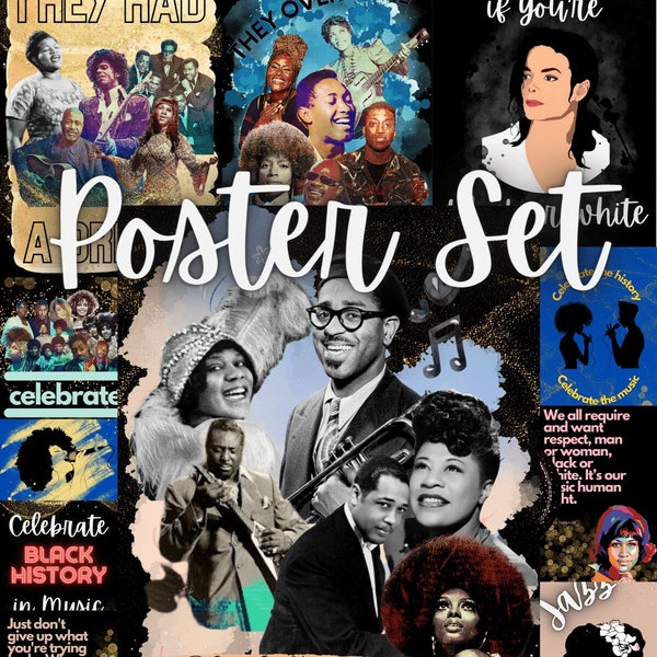 Black History Month Poster - Etsy UK