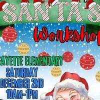 Photos With Santa Flyer Editable Template, Picture With Santa, Holiday ...