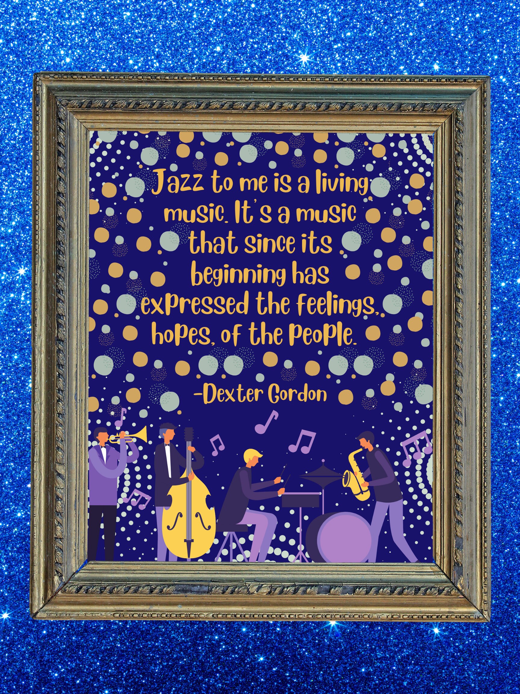 Jazz Bulletin Board/poster Set - Etsy