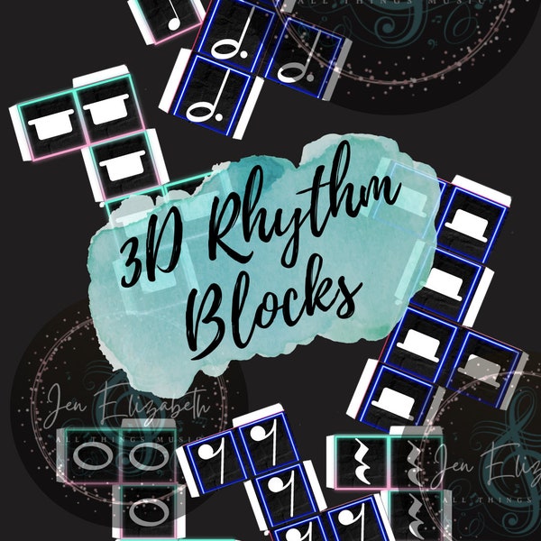 Rhythm Blocks - Etsy