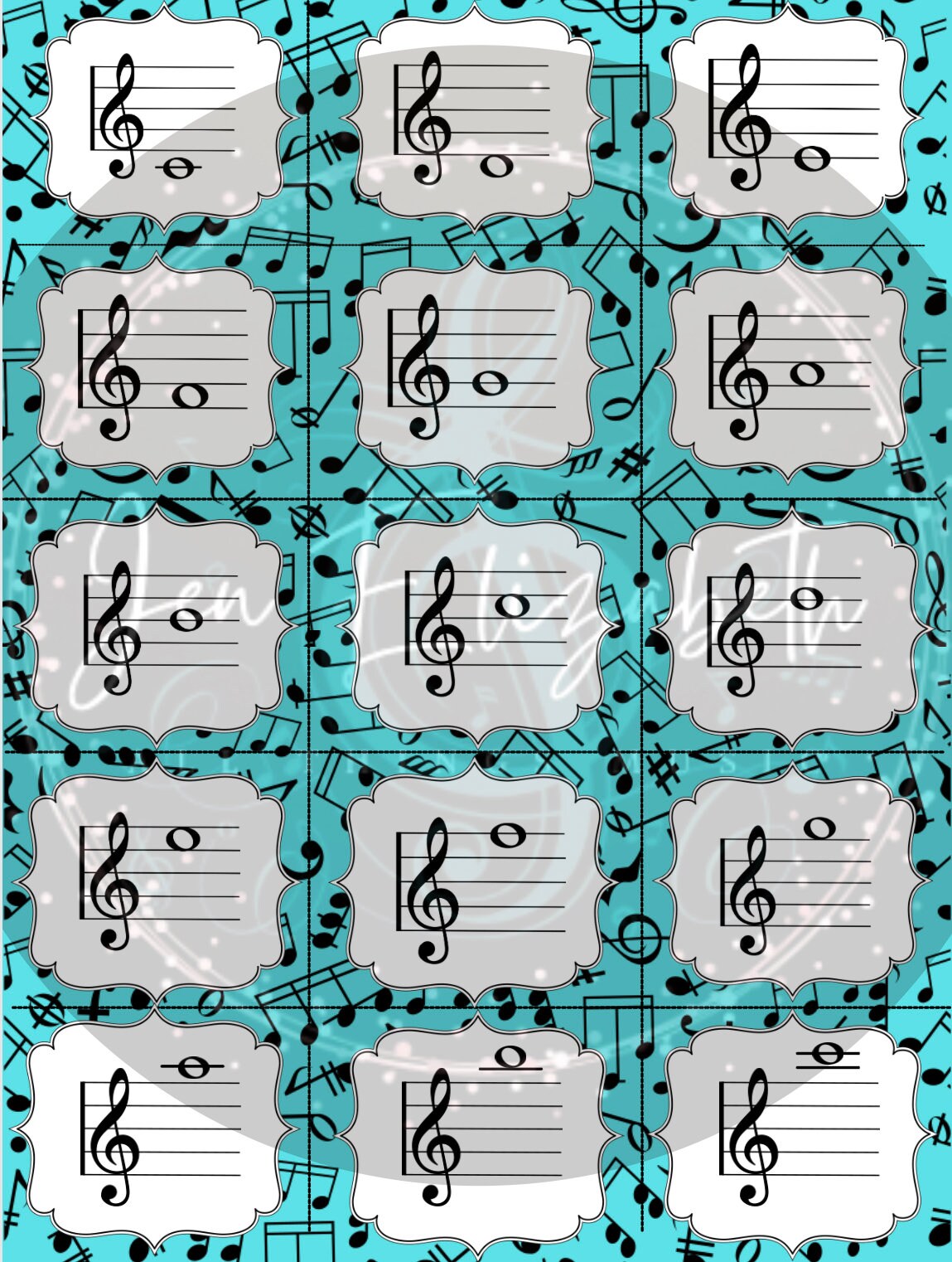 Piano Note and Key Flashcards, Music Classroom, Music Education, Piano ...