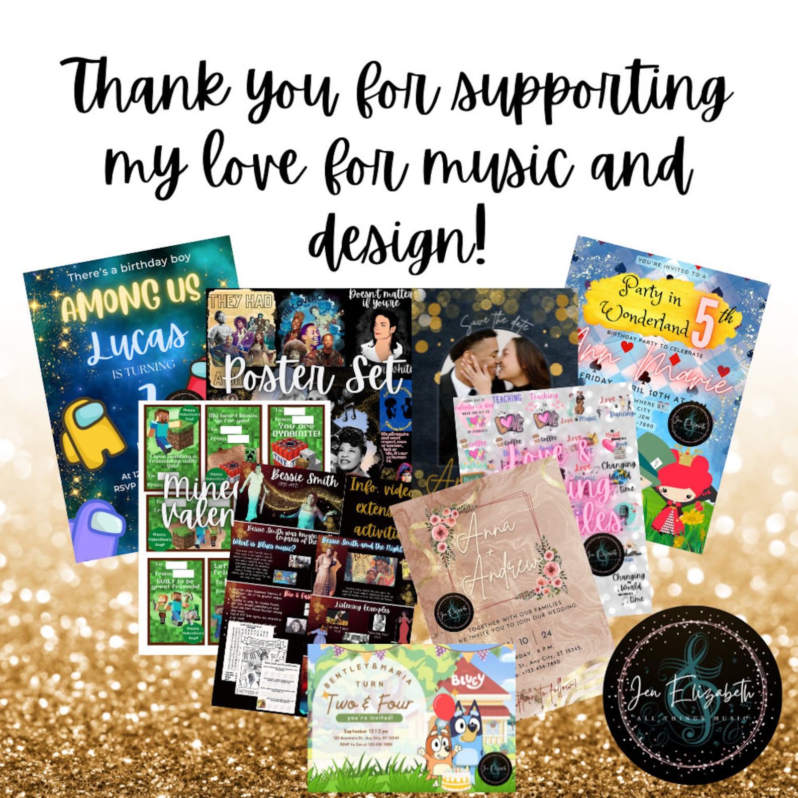 1990's Music Posters- the Decades Series- Set of 42, Music Classroom ...