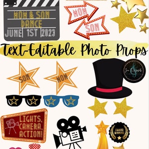 Hollywood Event Bundle Template, Hollywood Party, Hollywood Dance ...