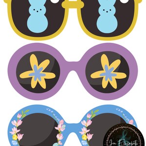 Spring/easter Photo Booth Props - Etsy